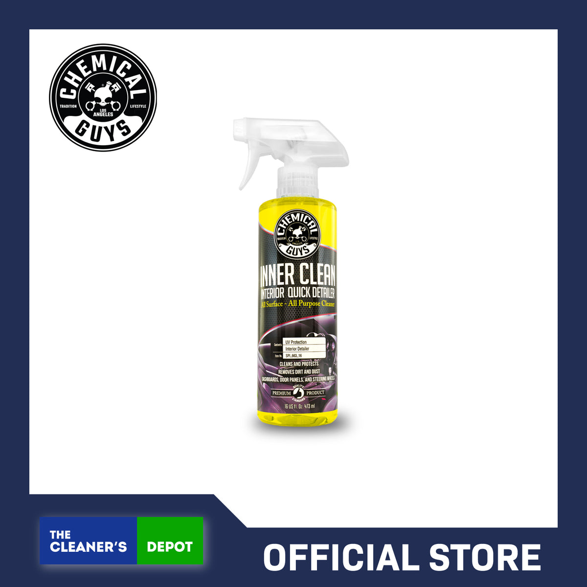 InnerClean Interior Quick Detailer & Protectant – The Cleaner's Depot PH