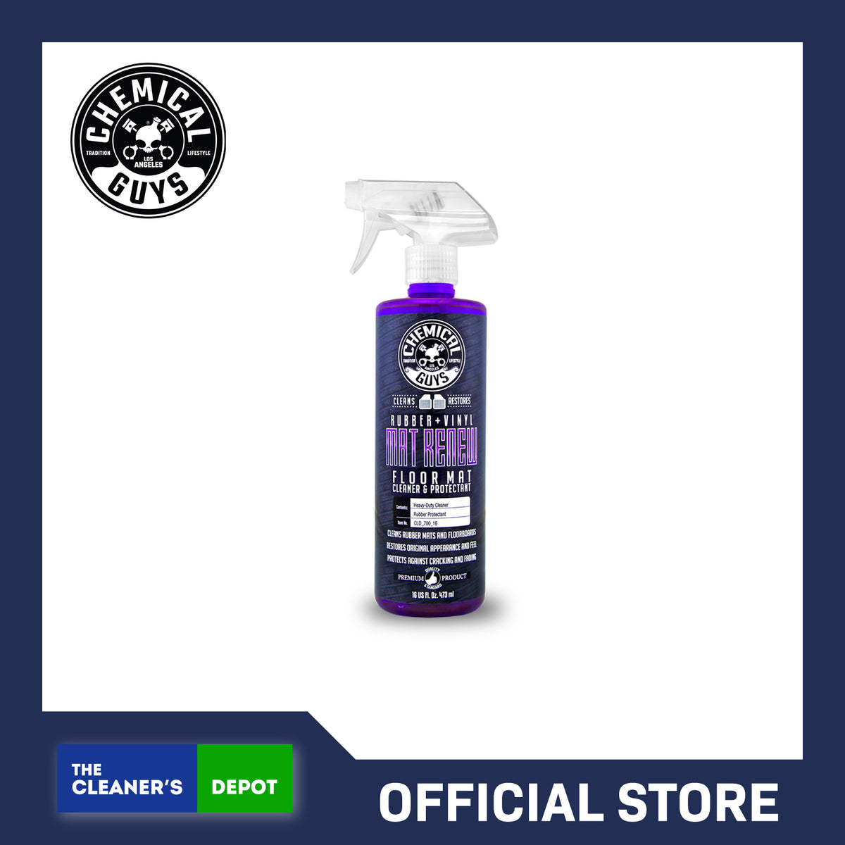 Mat ReNew Rubber + Vinyl Floor Mat Cleaner & Protectant – The Cleaner's ...